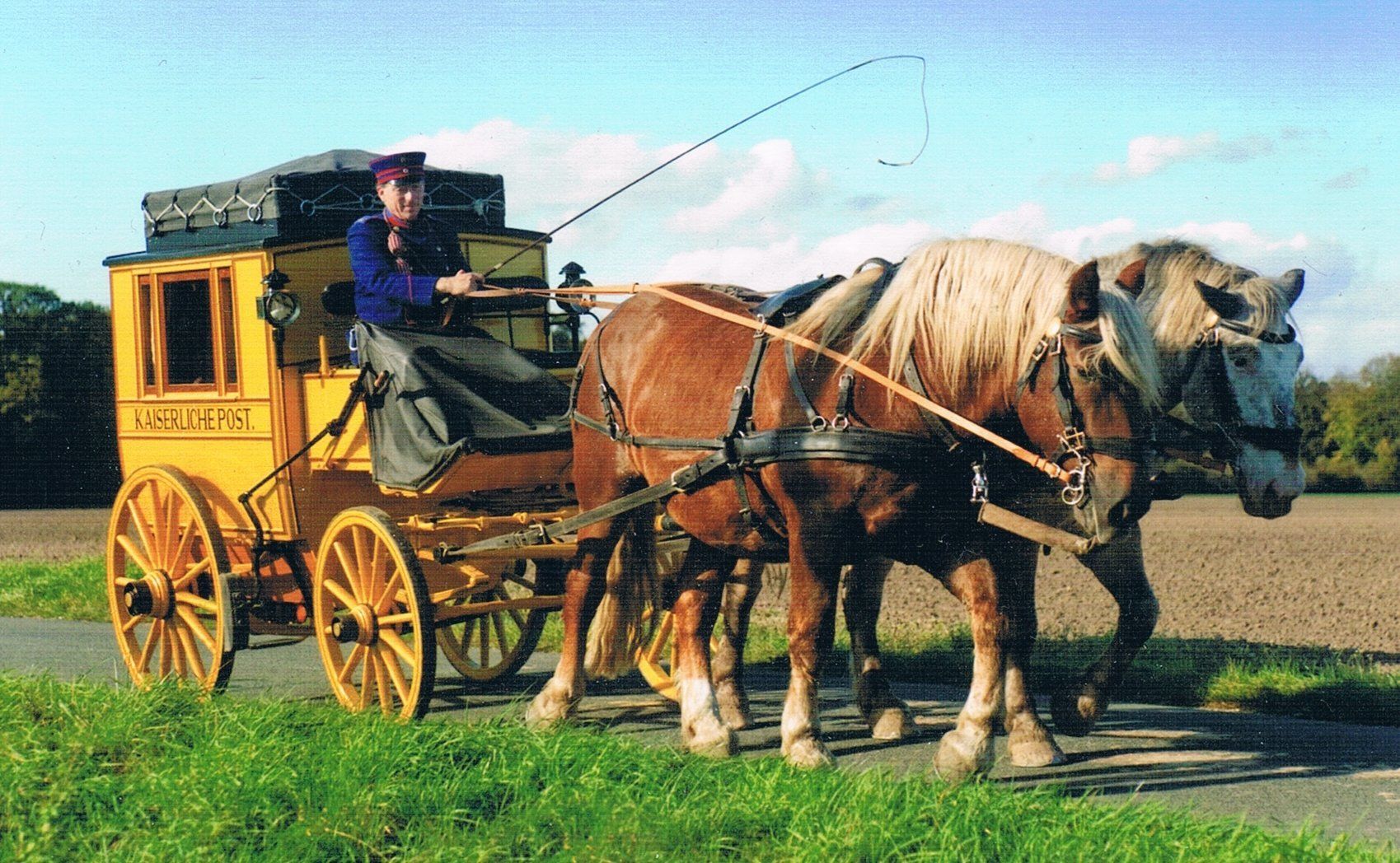 Historie von Postkutsche-Münsterland