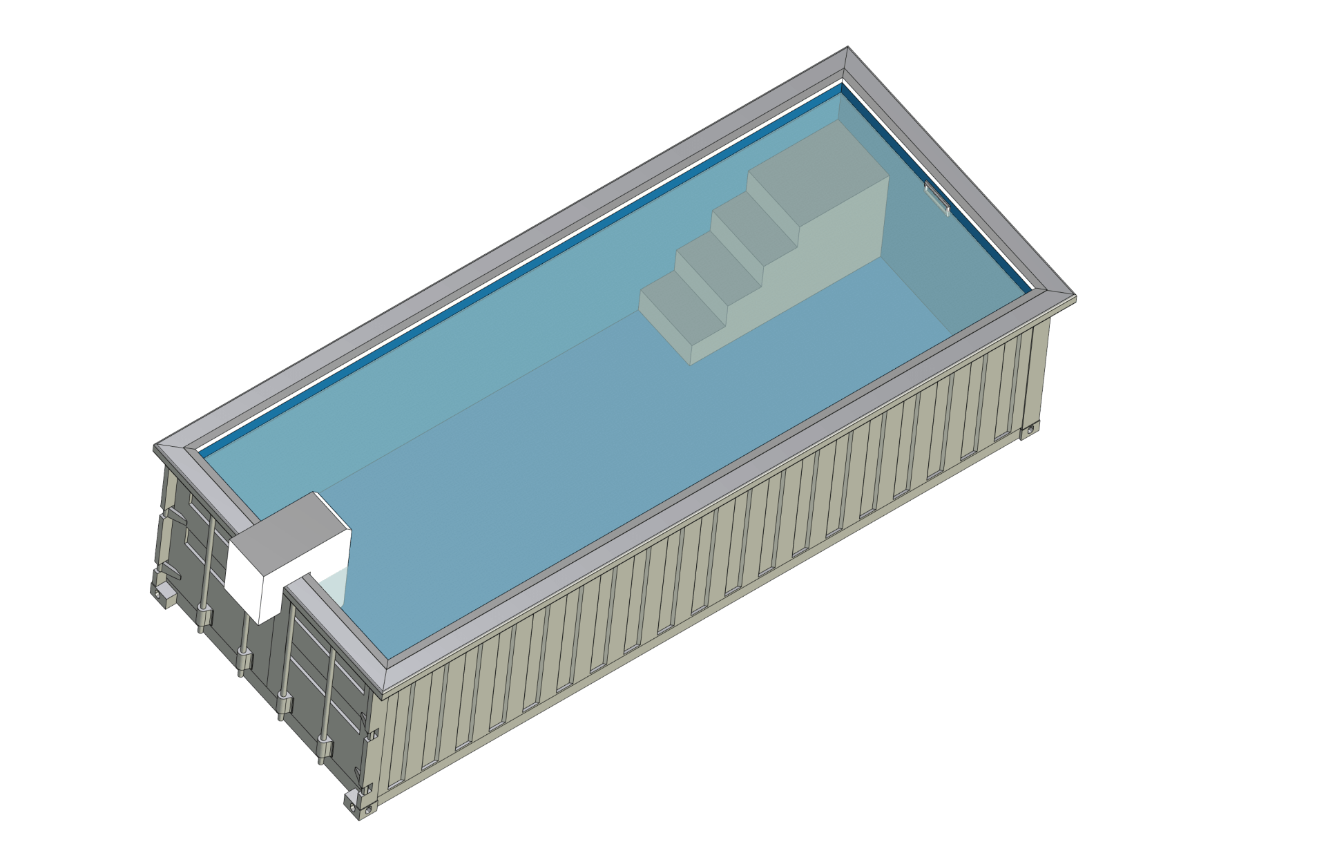 Containerpool | Seeecontainerpool - Schwimmen im eigenen Garten