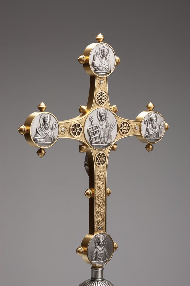 Croce astile per la Basilica di san Lorenzo di Firenze