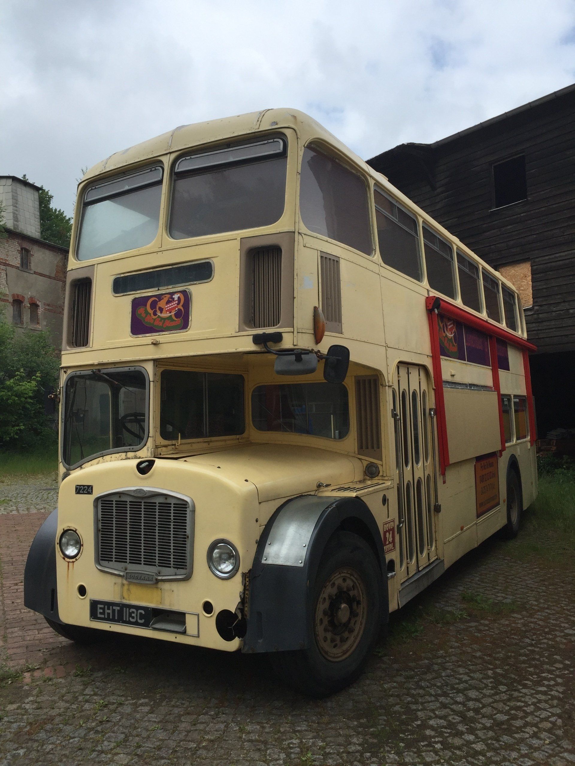 Eisbus Meißen Oldtimer Doppeldecker