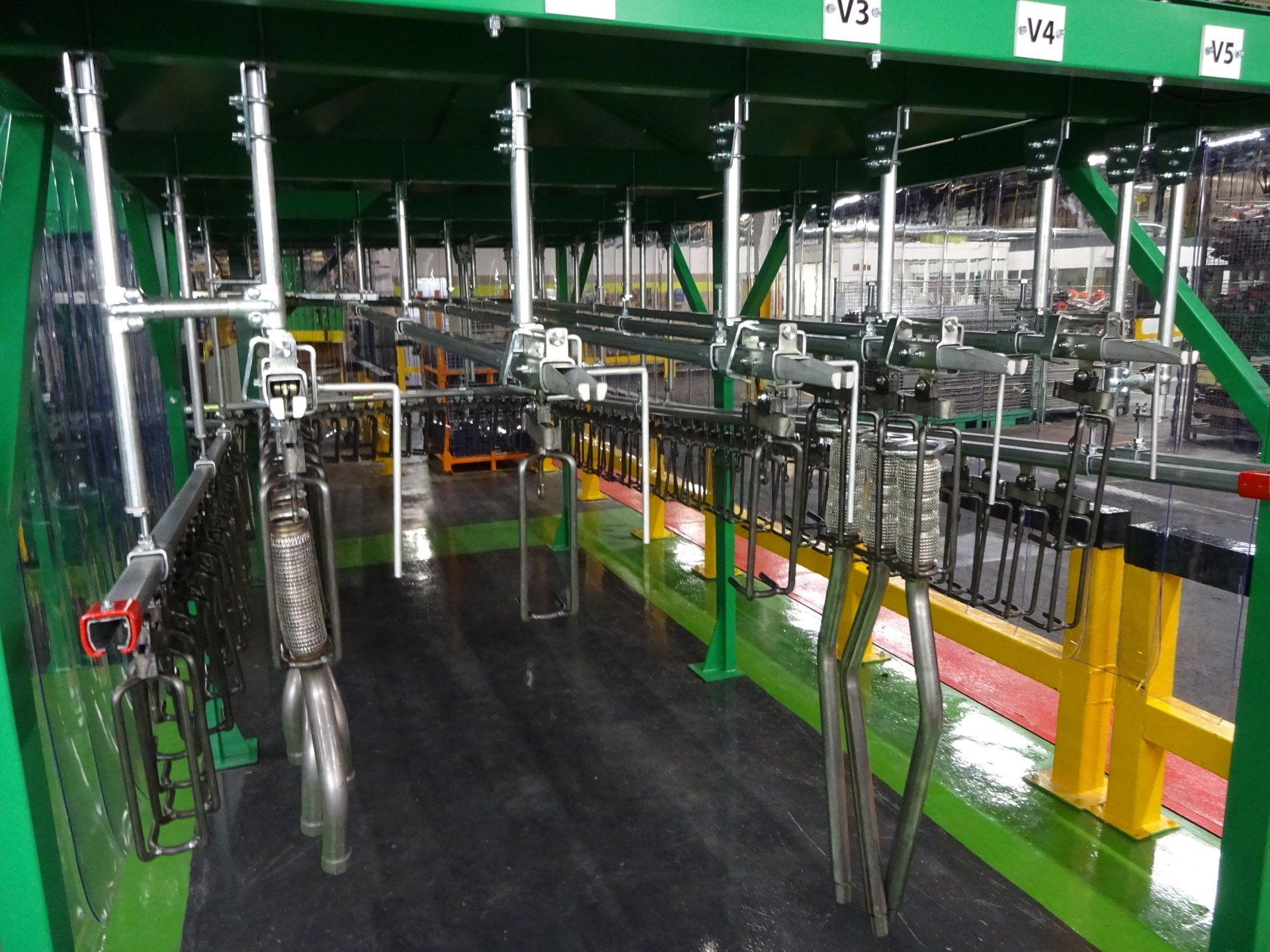 Convoyeur aérien manuel gravitaire CMAT