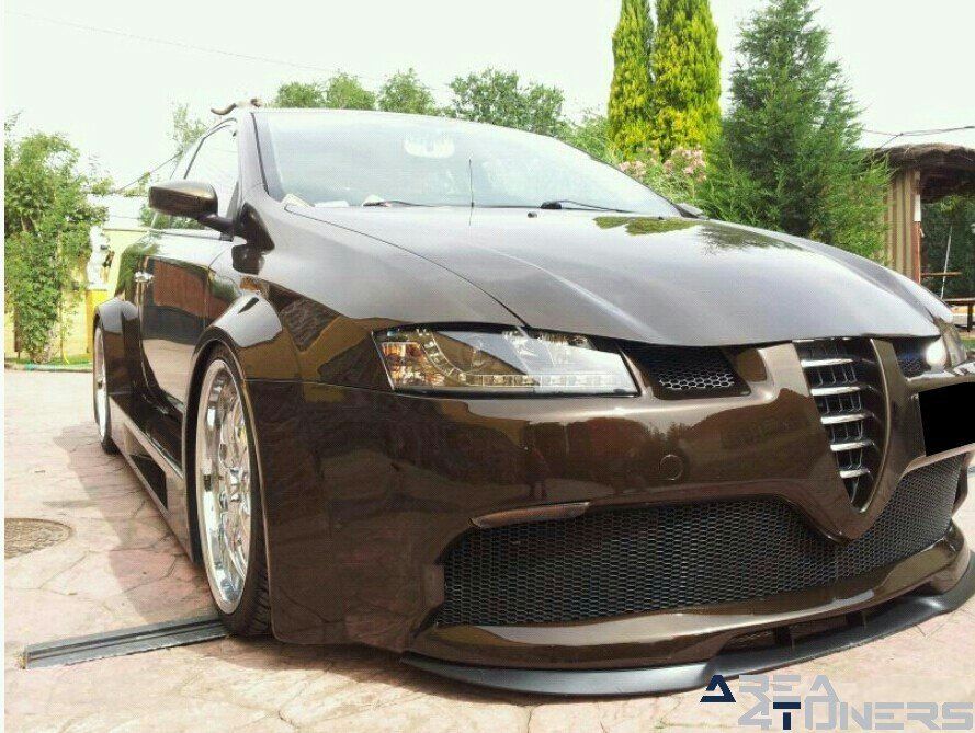 REPORTAJE COCHE TUNING AREA4TUNERS Fiat Stilo Dark Angel