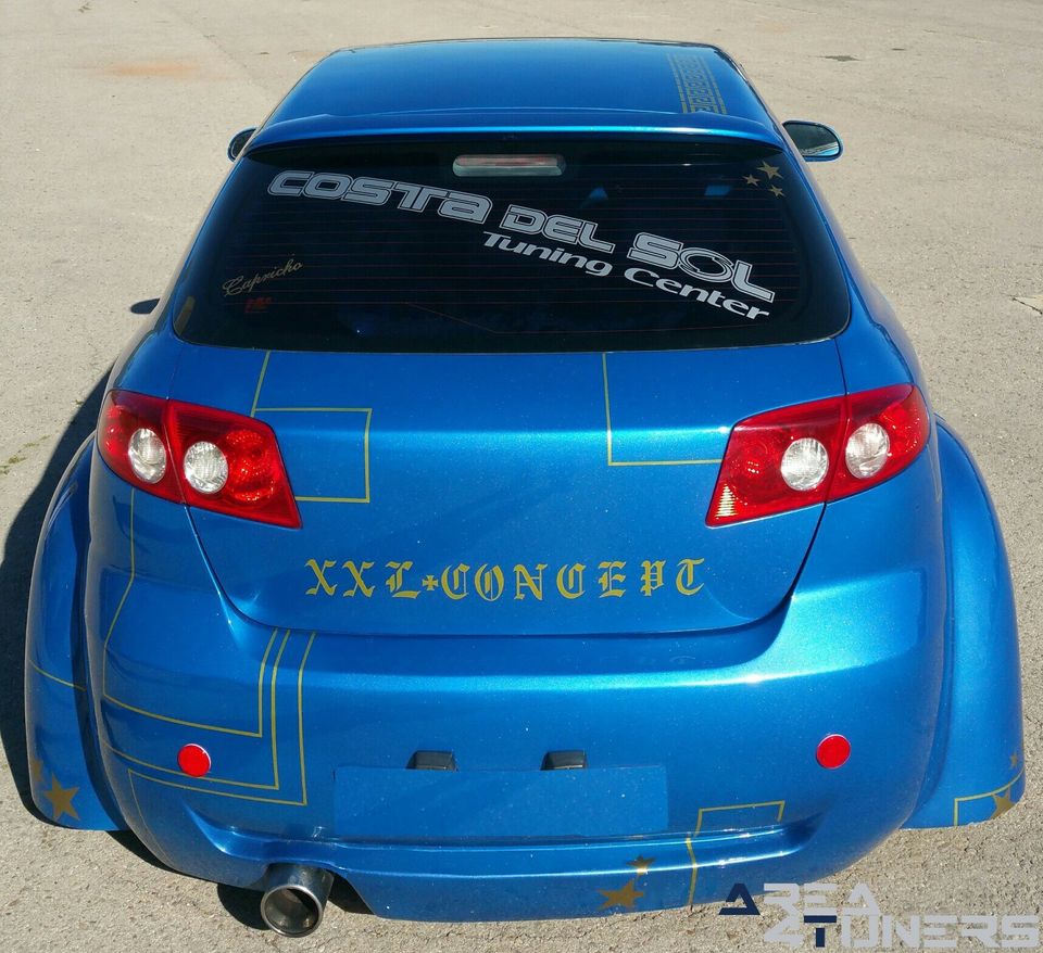 REPORTAJE COCHE TUNING AREA4TUNERS Daewoo Lacetti Circunstancias