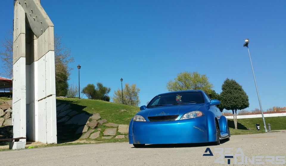 REPORTAJE COCHE TUNING AREA4TUNERS Daewoo Lacetti Circunstancias