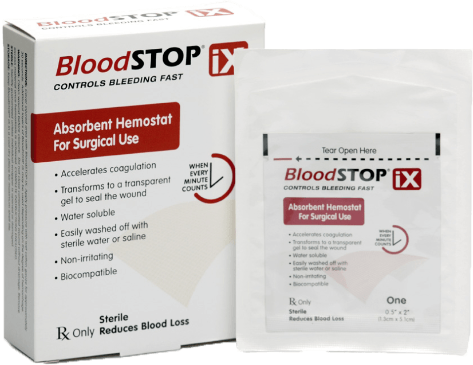 BloodSTOP iX - Ideal für die MKG Chirurgie
