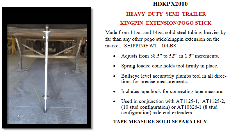Heavy-Duty Alignment Tools | U.S. | Axletrac Alignment Tools LLC