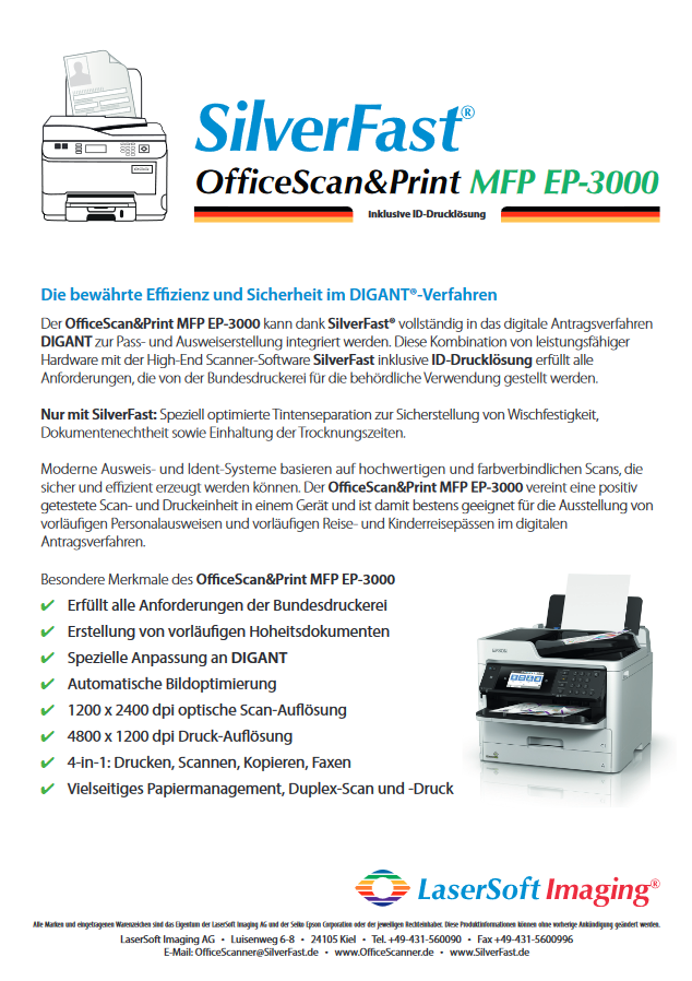 Behördendrucker und Behördenscanner - TAS GmbH Pforzheim