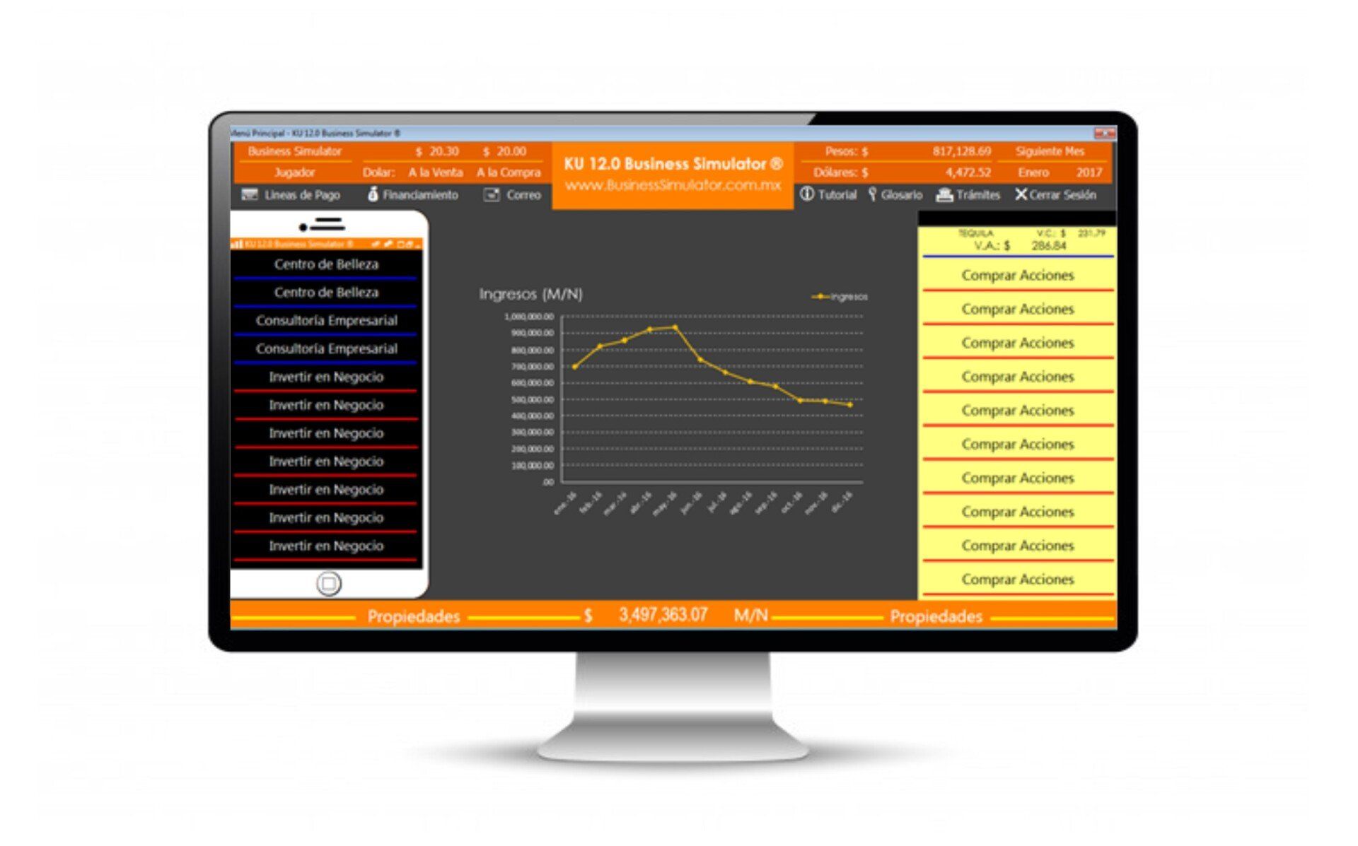 KU 12.0 Business Simulator ® | Simulador de Negocios
