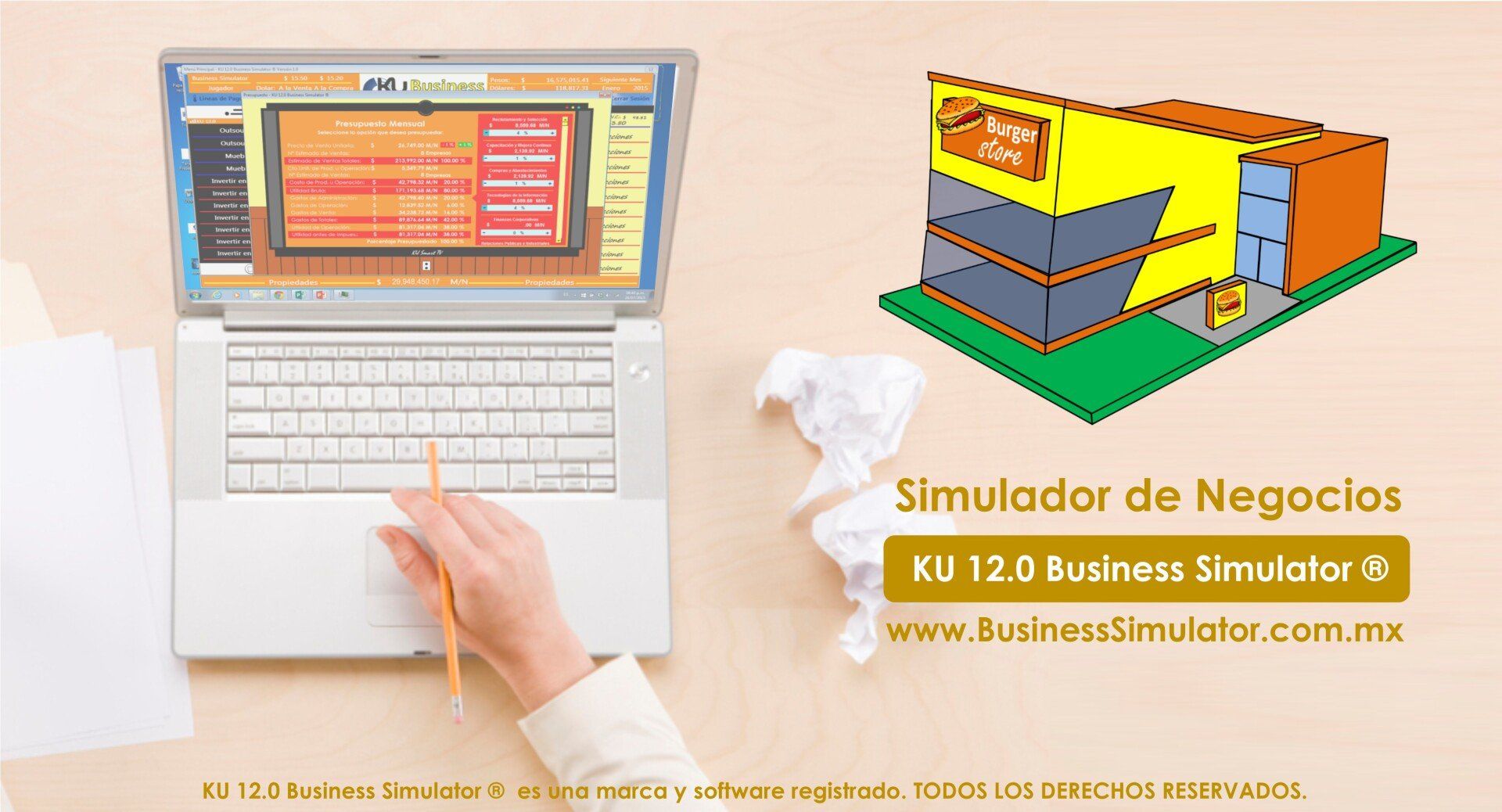 KU 12.0 Business Simulator ® | Simulador de Negocios
