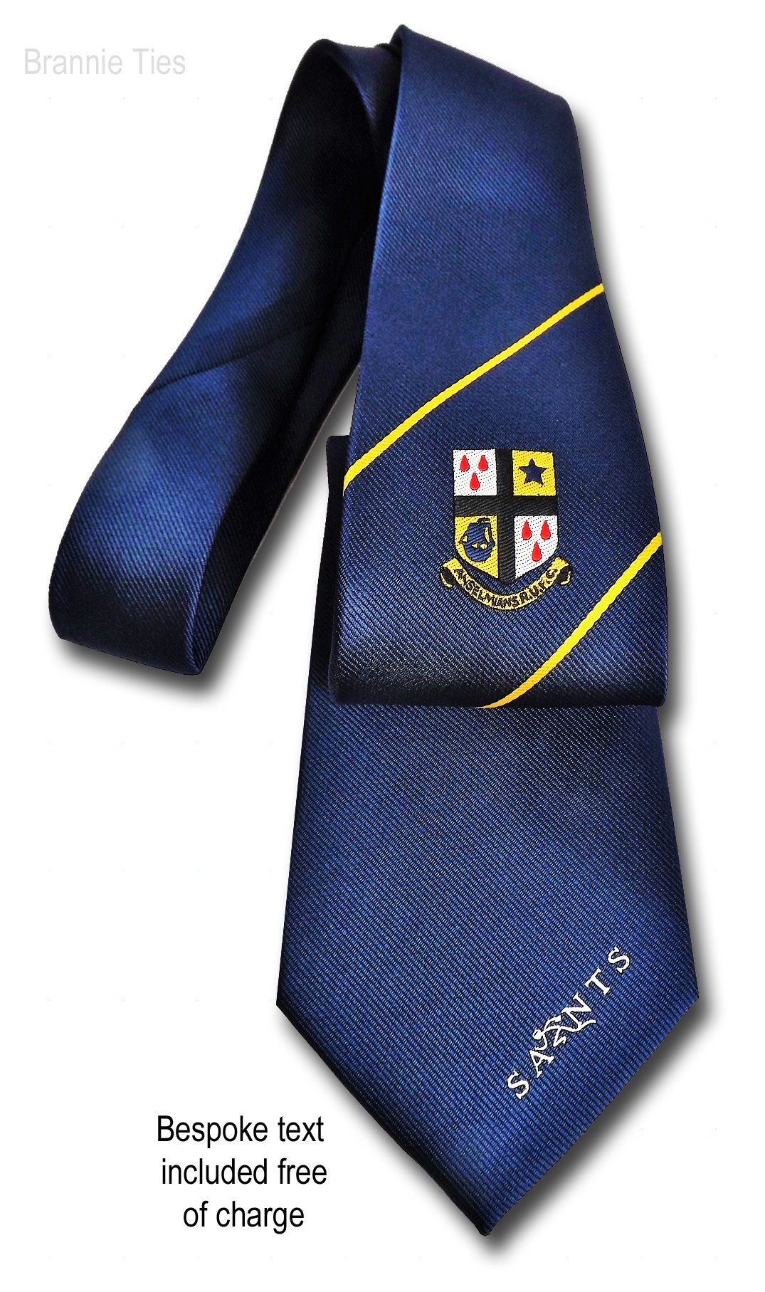 School ties with free logos & colour changes,
