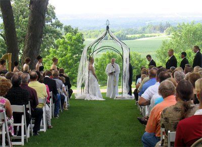 The Inn provides private, romantic countryside ambiance.