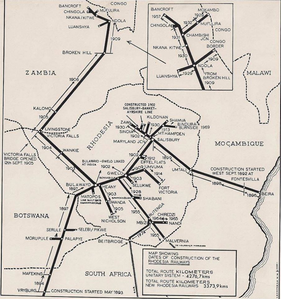 Old Zambia's Railways