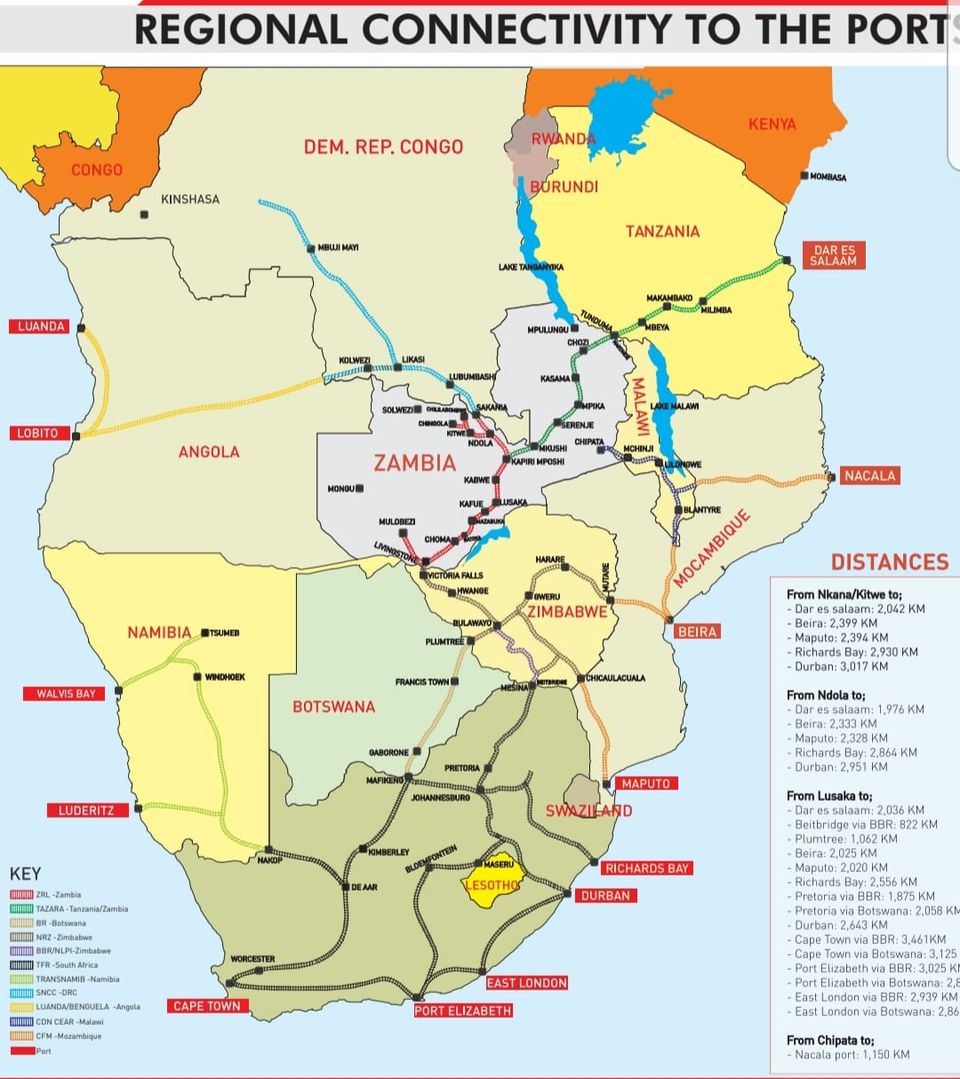Old Zambia's Railways