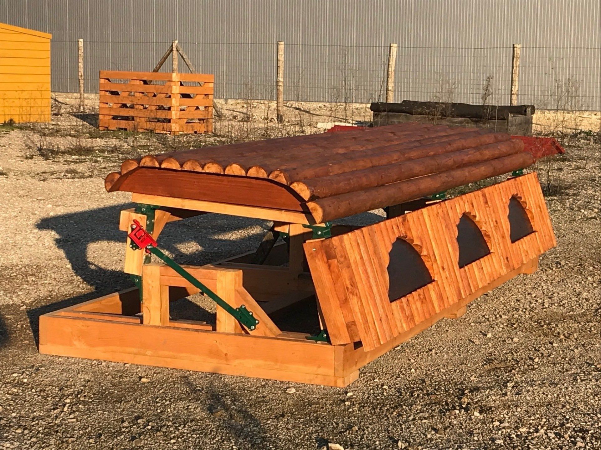 Fabricant d'obstacles de cross,concours complet d'équitation