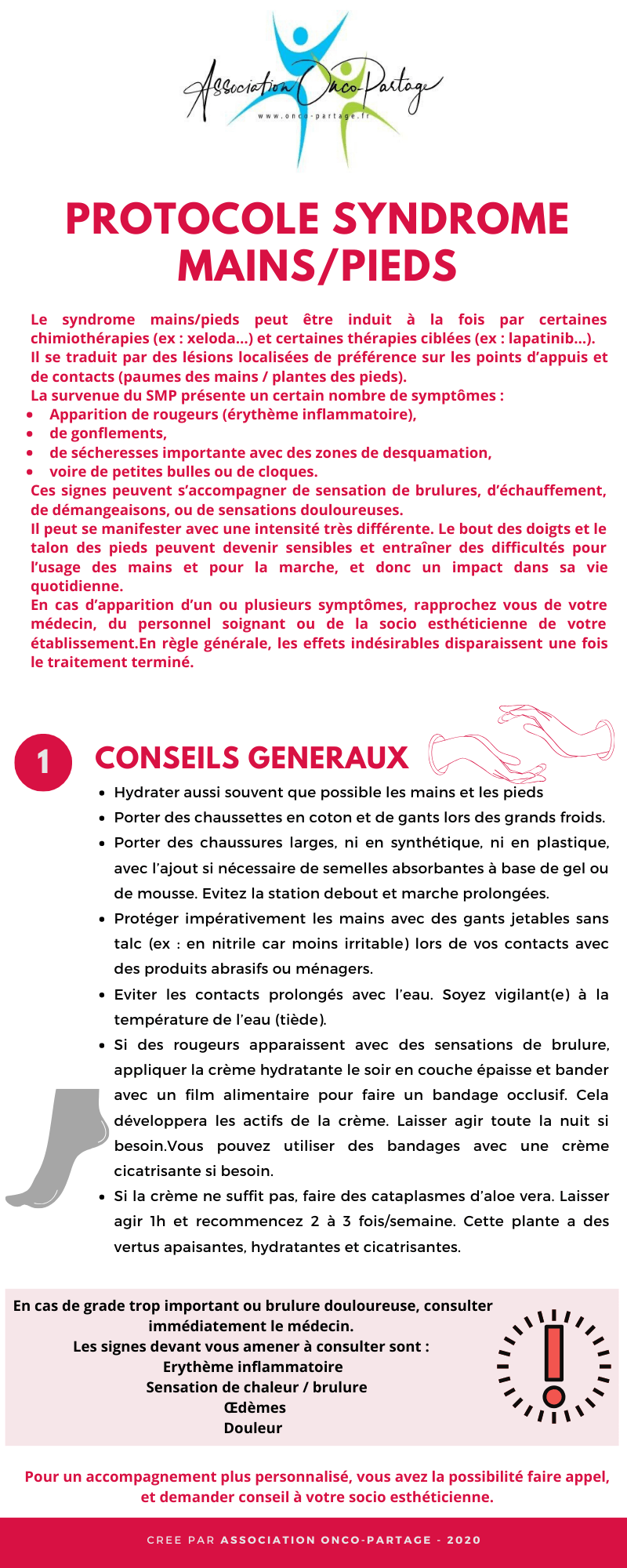 Le syndrome mains pieds en cancérologie