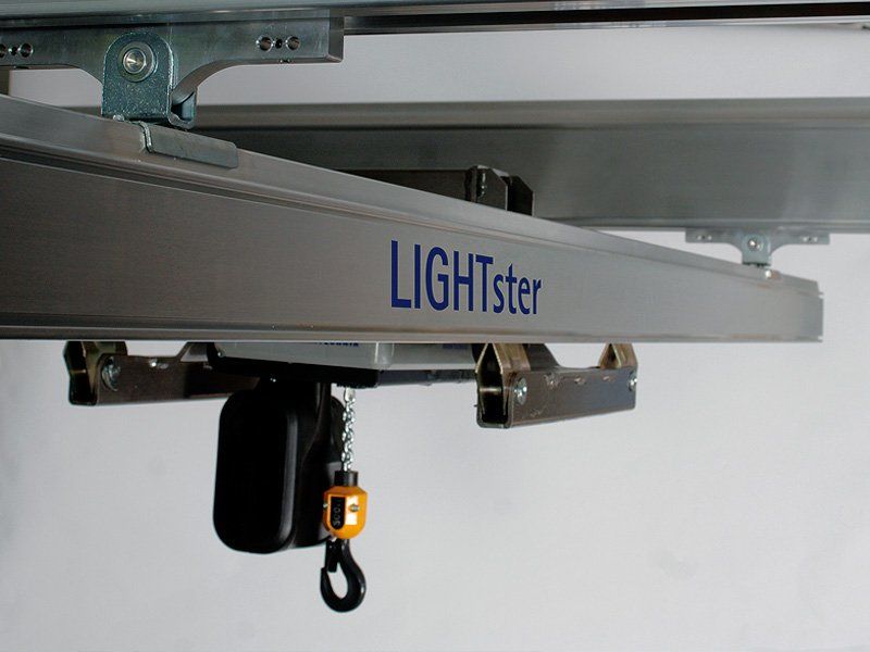 Light Crane Systems; Supply, Sales & Service - Steel & Aluminium