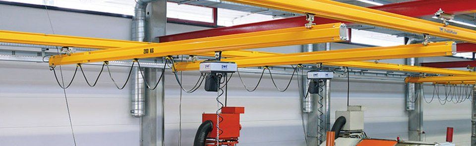 Light Crane Systems; Supply, Sales & Service - Steel & Aluminium