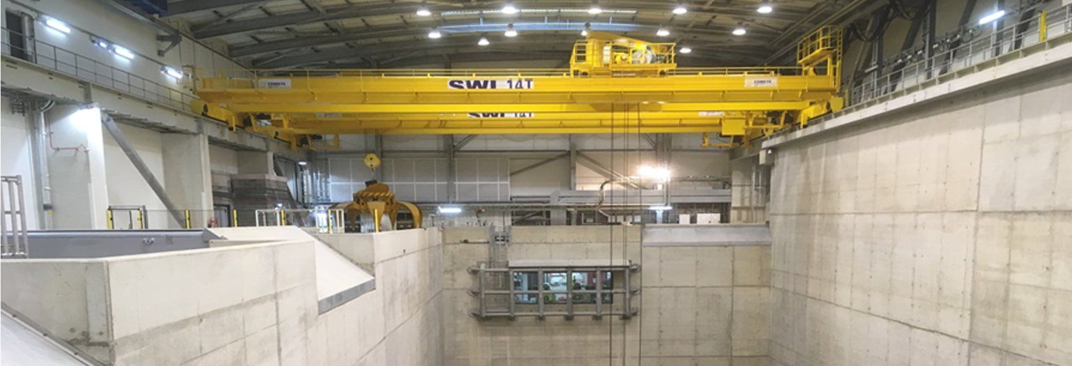 Refuses & Waste Handling Grab Cranes For EfW & Biomass Power Stations