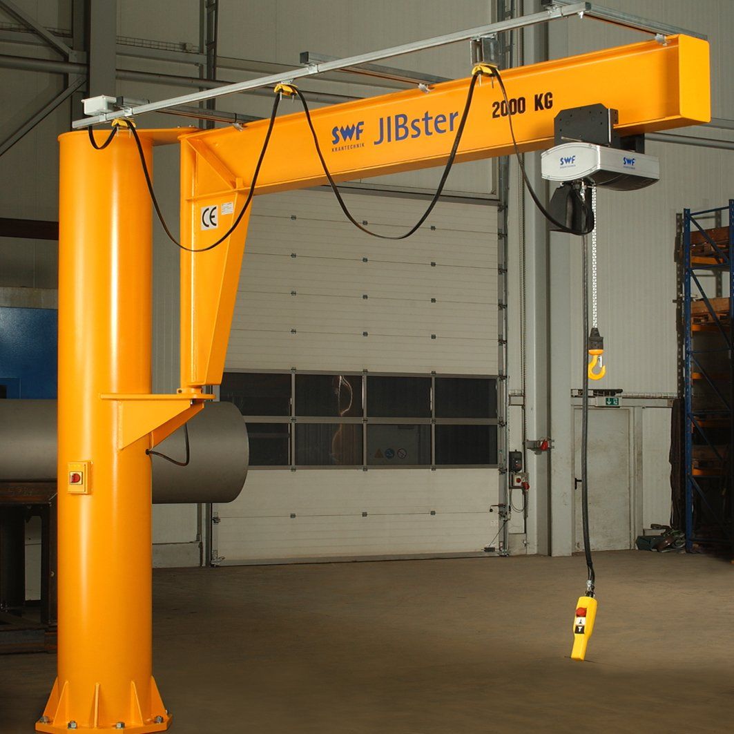 Swing Pillar & Wall Jib Cranes; Supply, Sales & Service