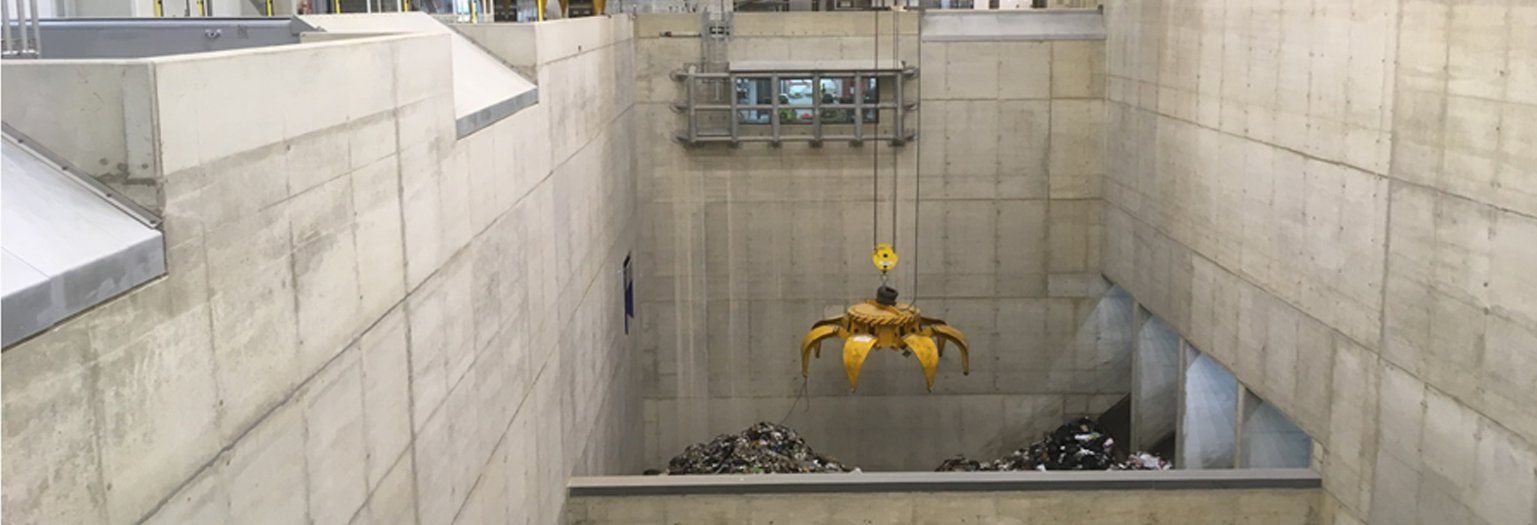 Refuses & Waste Handling Grab Cranes For EfW & Biomass Power Stations