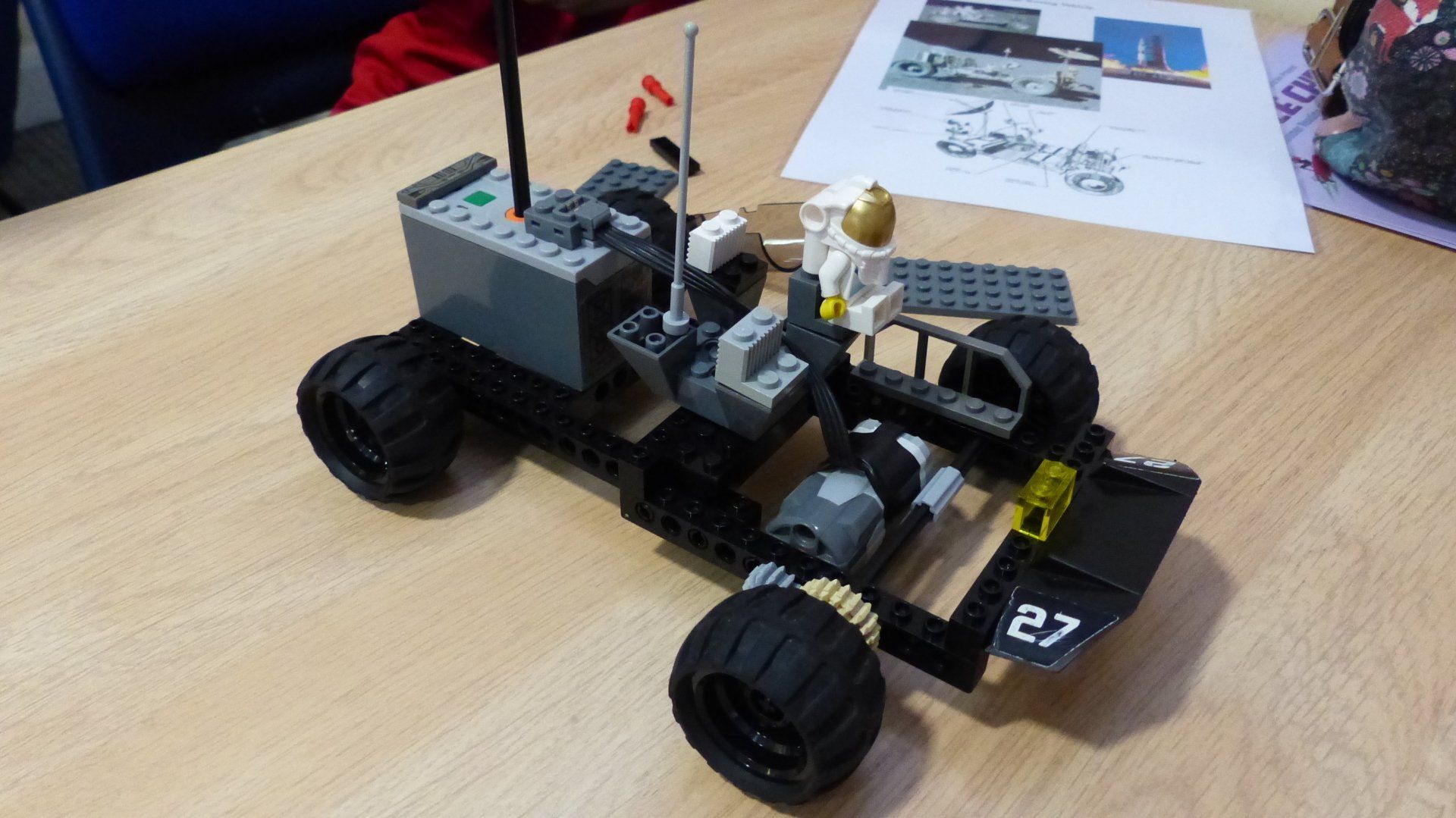 Design and technology workshop for schools. KS2 Maths. Lego Robot.