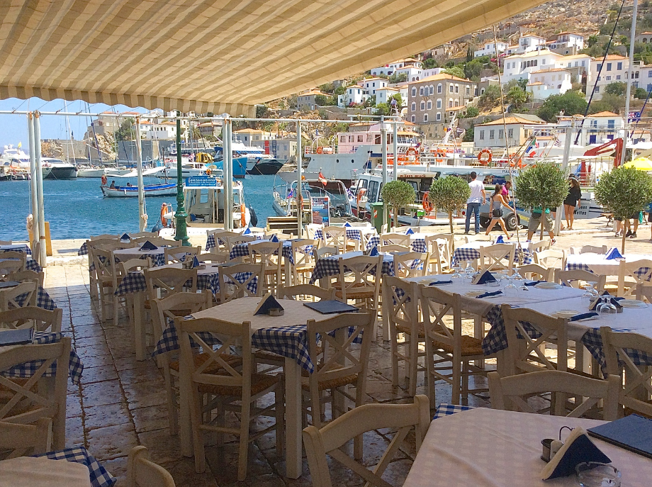 Piato Restaurant, Hydra Island Greece, Hydra restaurant guide