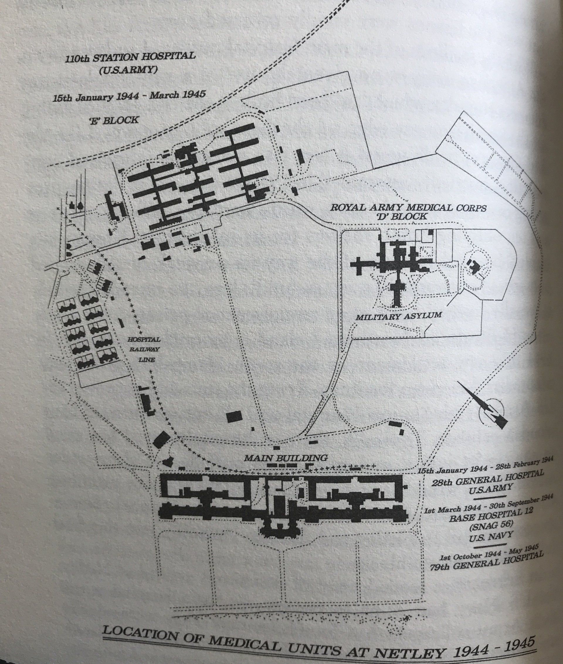The Royal Victoria Military Hospital, Netley - 1938 - 1966