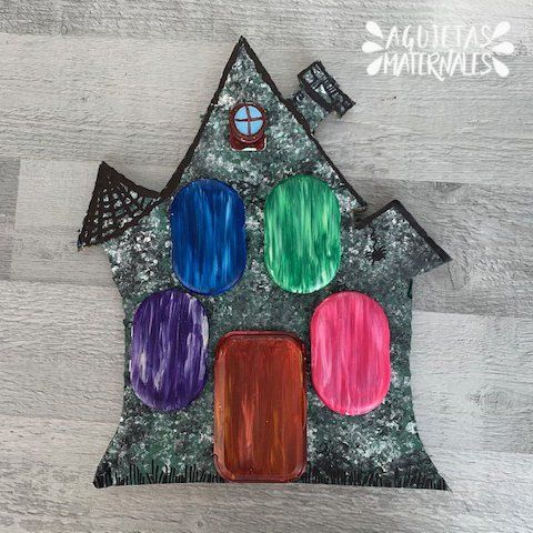 Casa encantada de Halloween