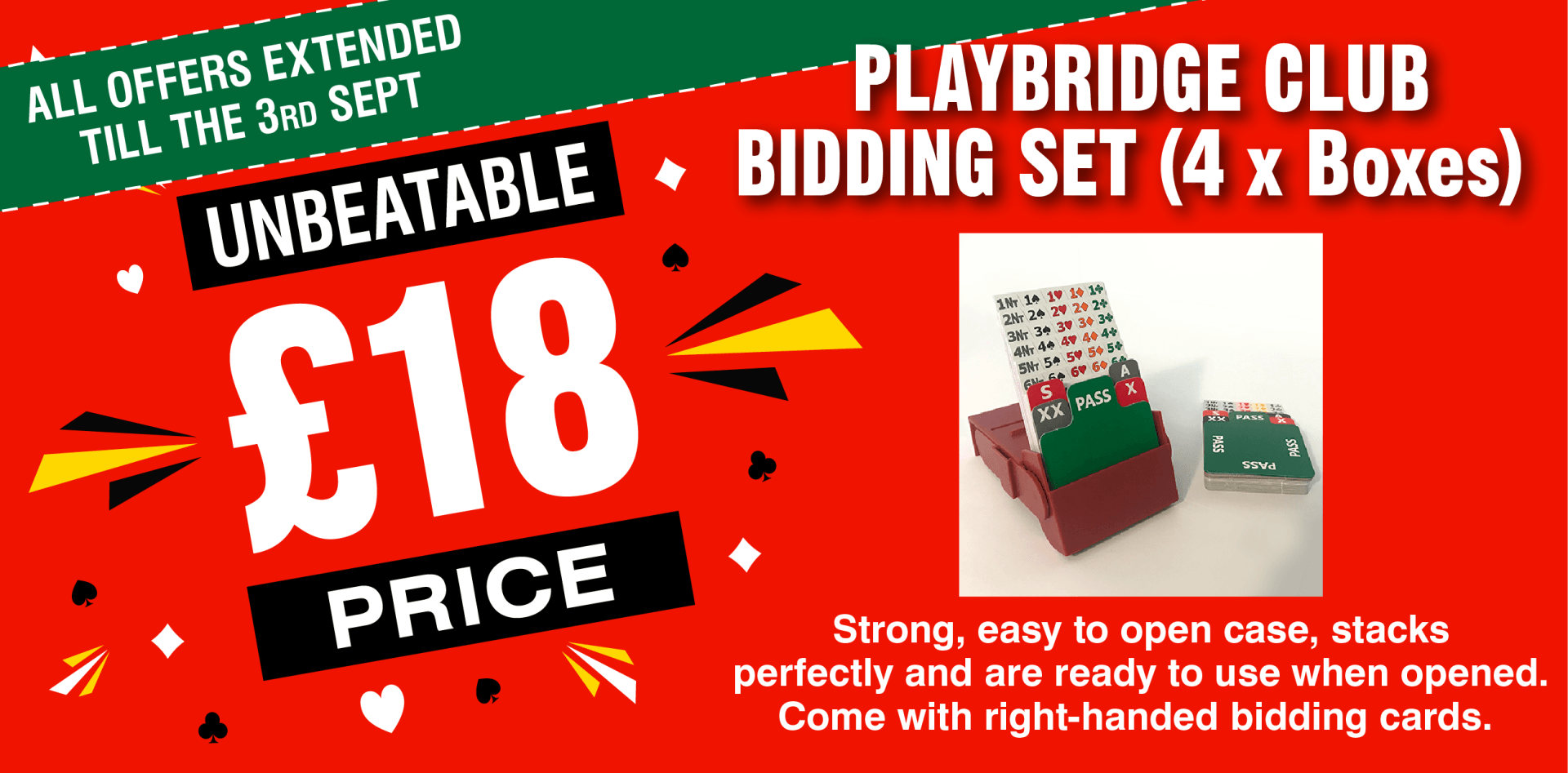 Howell Movement Cards (6 table/27 boards)