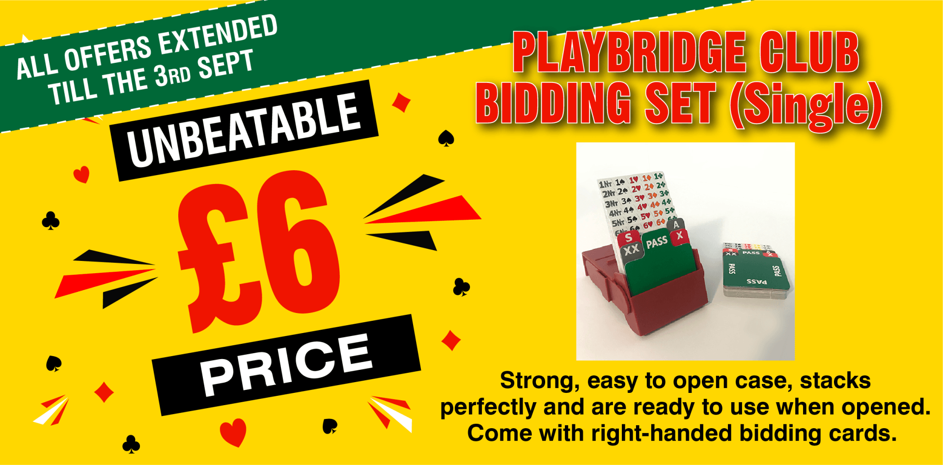 Howell Movement Cards (3 table/25 boards)