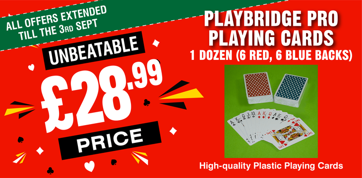 Howell Movement Cards (3 table/25 boards)