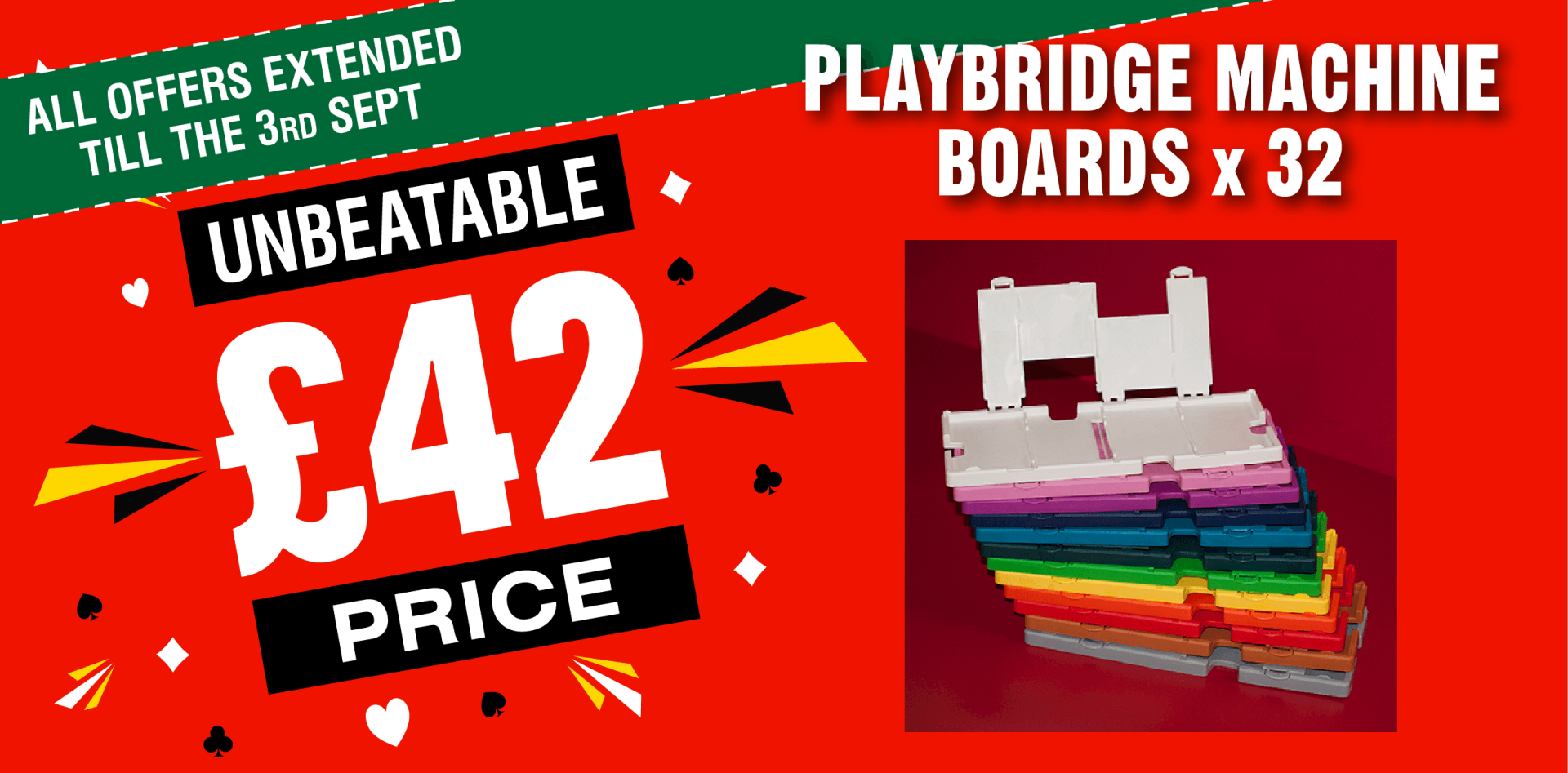 Howell Movement Cards (6 table/27 boards)