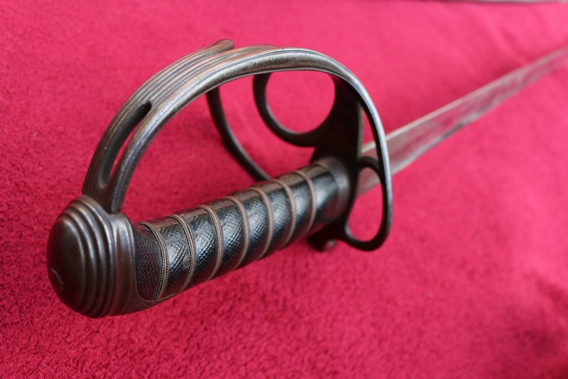 Important Reeves Patent Solid Hilt British Light Cavalry Officer's Sword