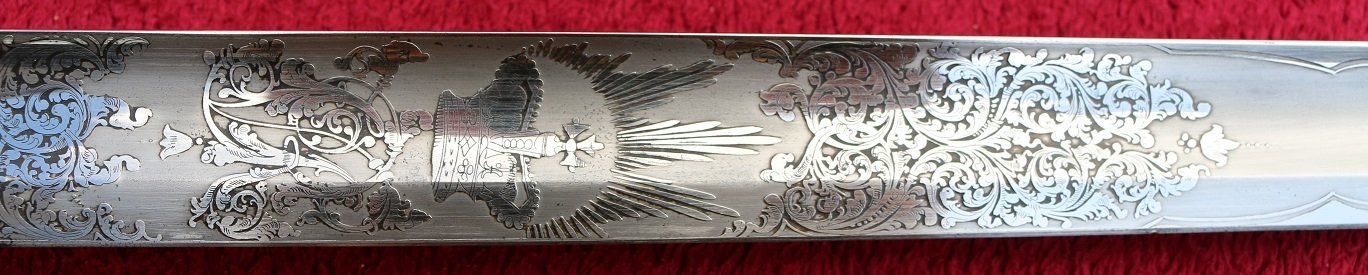 Important Reeves Patent Solid Hilt British Light Cavalry Officer's Sword