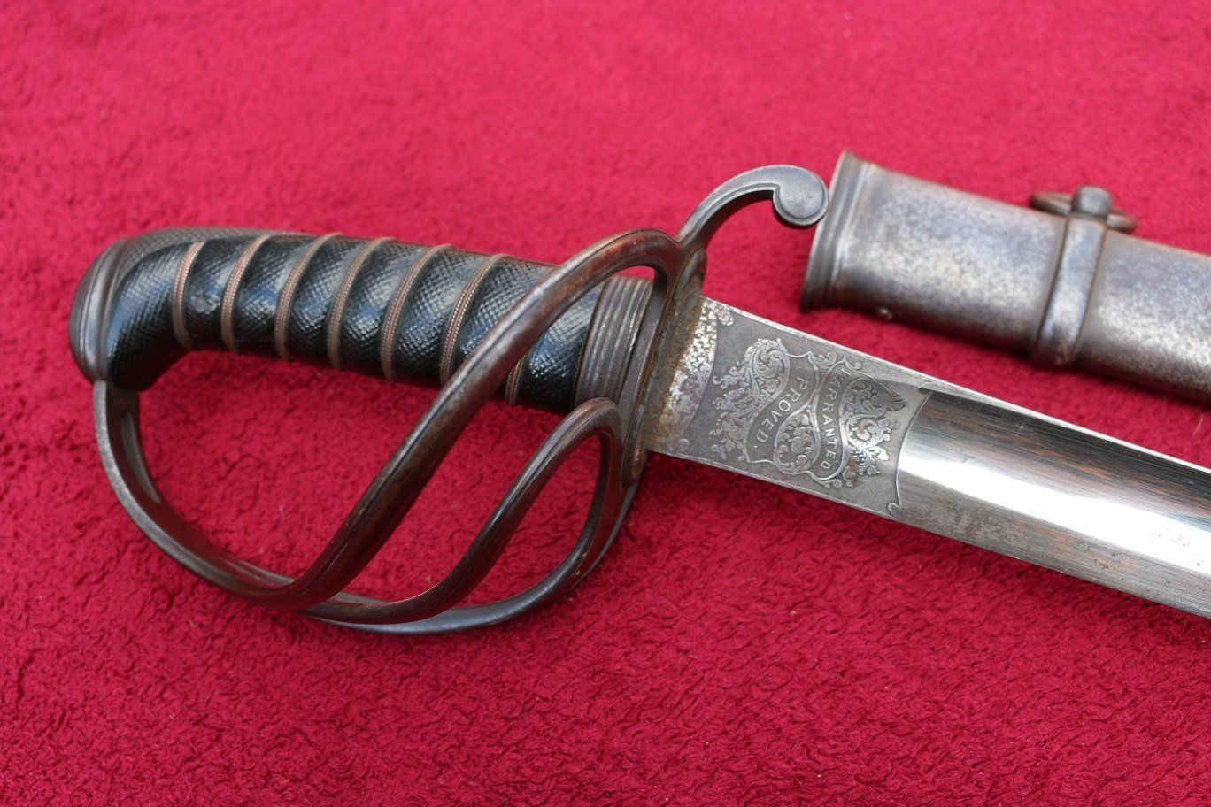 Important Reeves Patent Solid Hilt British Light Cavalry Officer's Sword