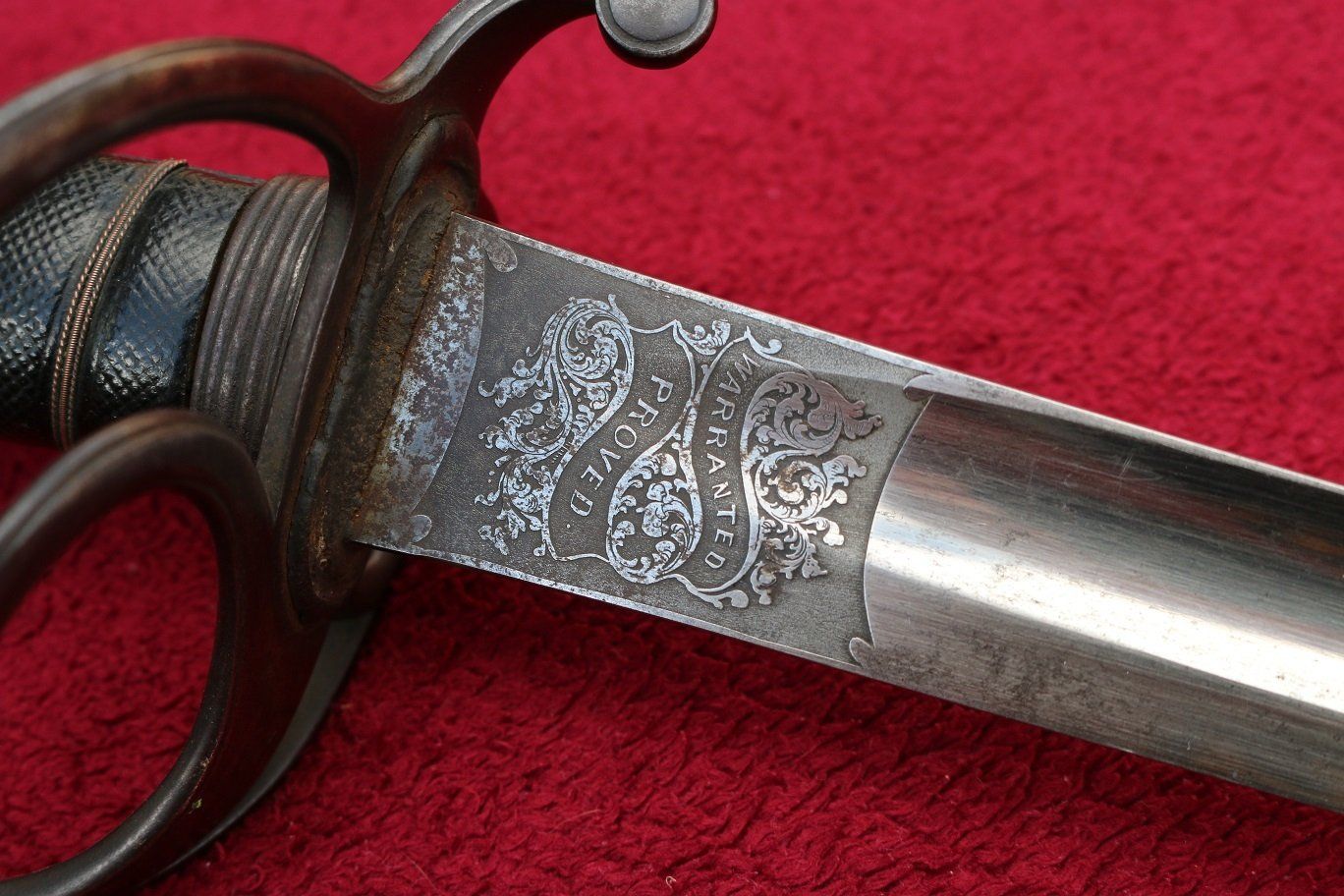 Important Reeves Patent Solid Hilt British Light Cavalry Officer's Sword