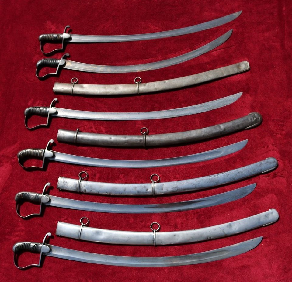 How Much Do 1796 Pattern Light Cavalry Sabres Weigh