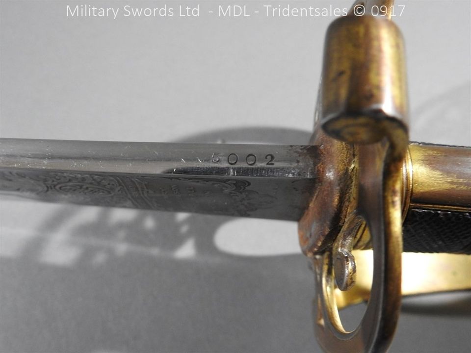 An Important Early Numbered Wilkinson Sword