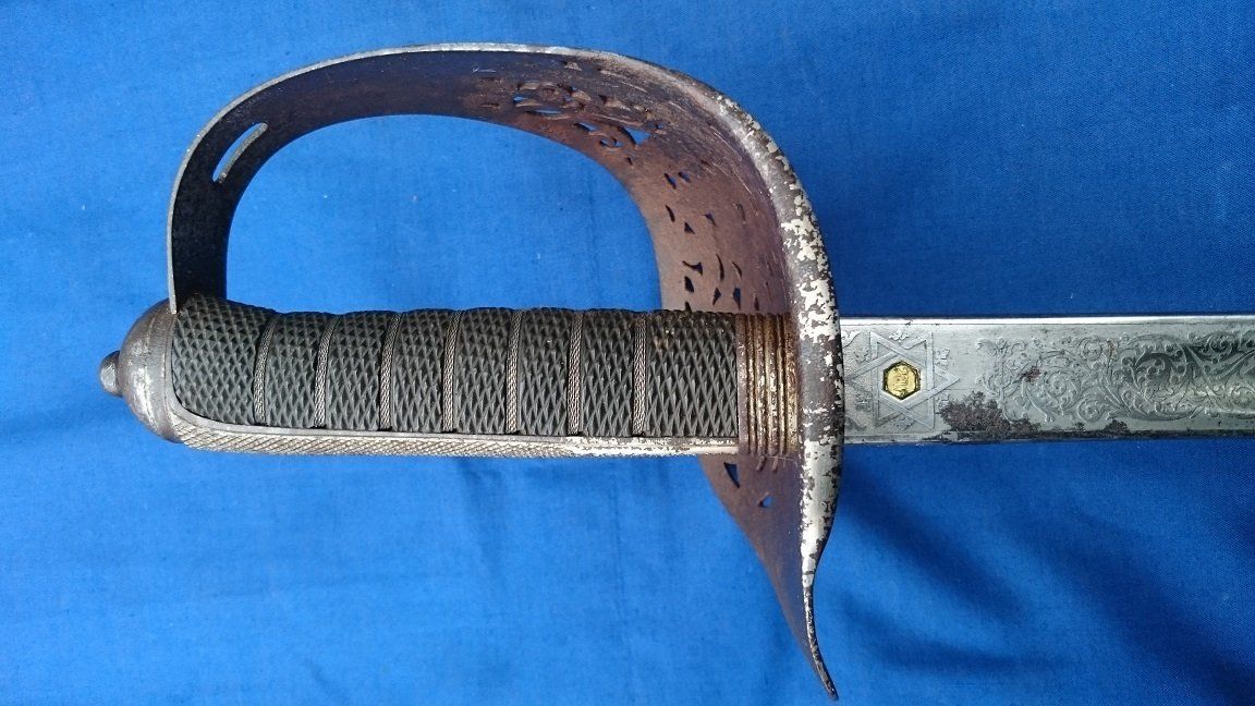 British Infantry Officers' Swords of the 1890s and the 1895 Infantry ...