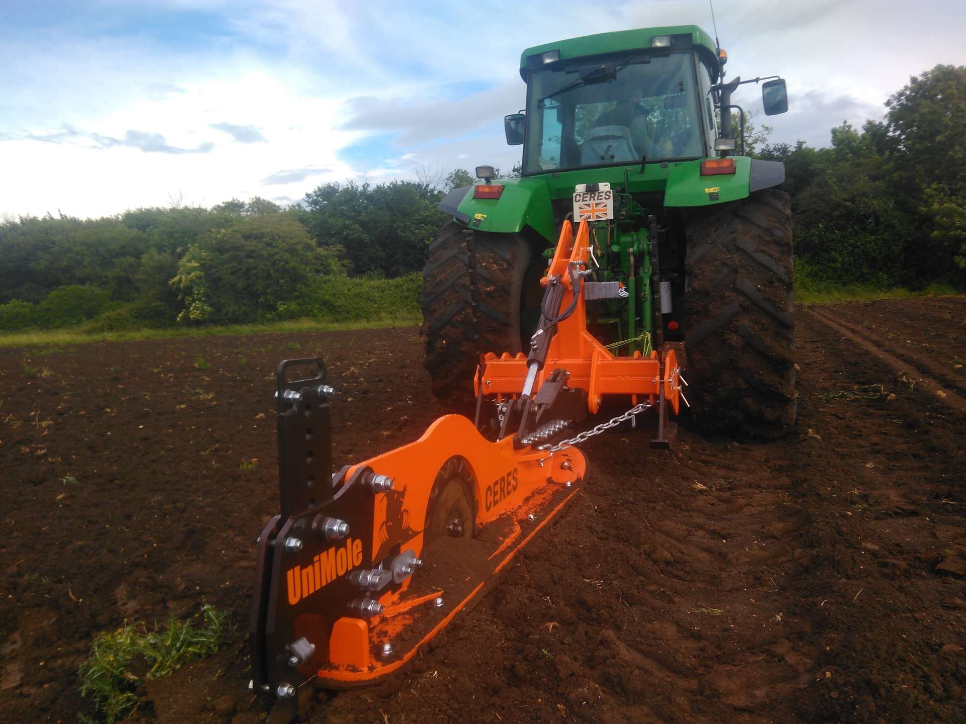 UniMole Mole Drainer | CERES Machinery | Made in the UK