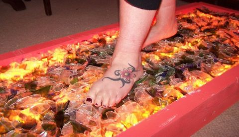 UK FIREWALK - Fire walking at its best!