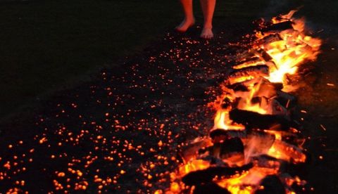 UK FIREWALK - Fire walking at its best!