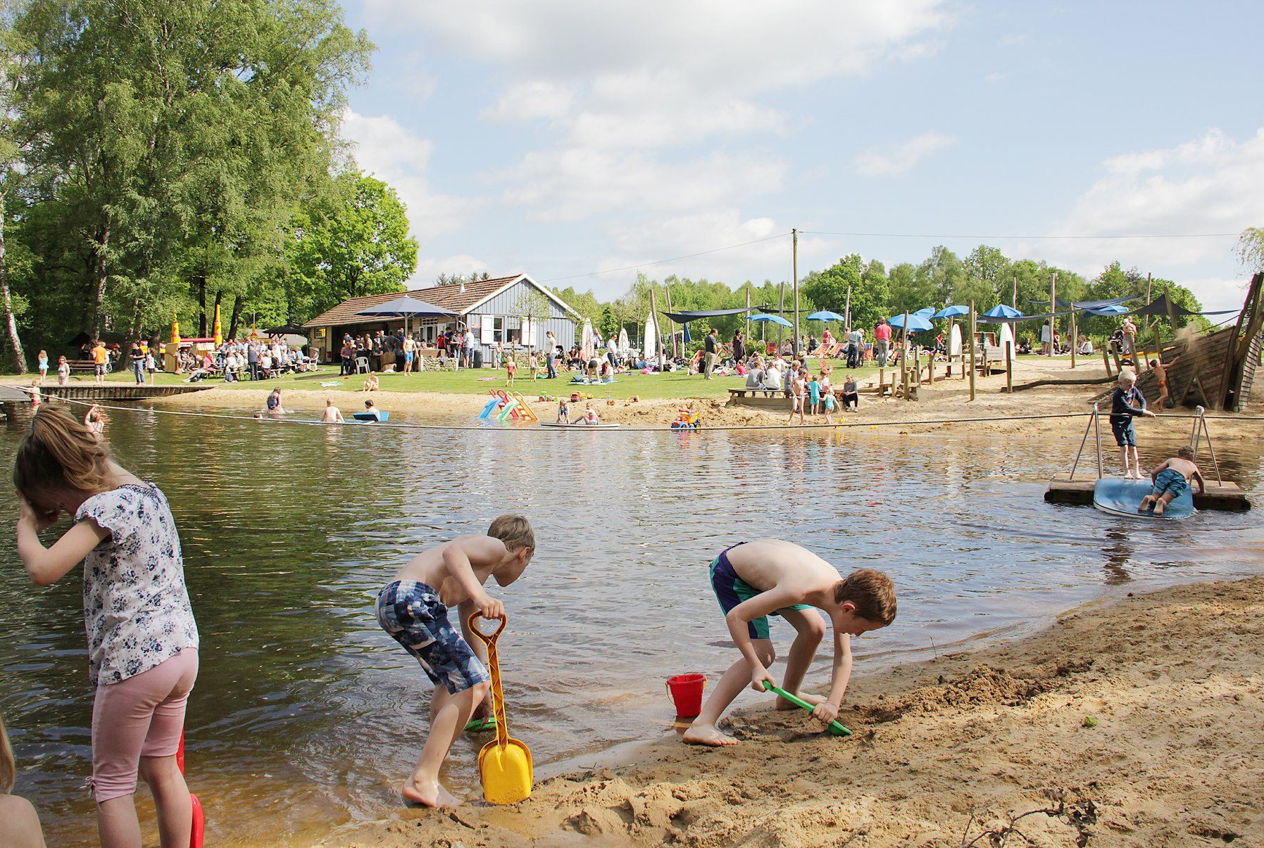 Naturbad Familienbad Sandstrand Lüneburger Heide