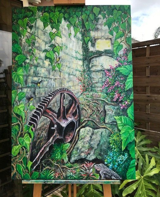 FLORENCE BONNOT PEINTRE DE LA NATURE PEINTURE CONTEMPORAINE