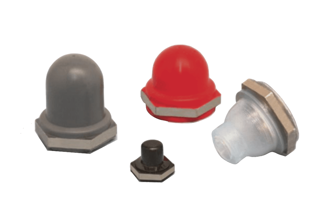 Capuchons étanches pour interrupteurs, levier à bascule, bouton...