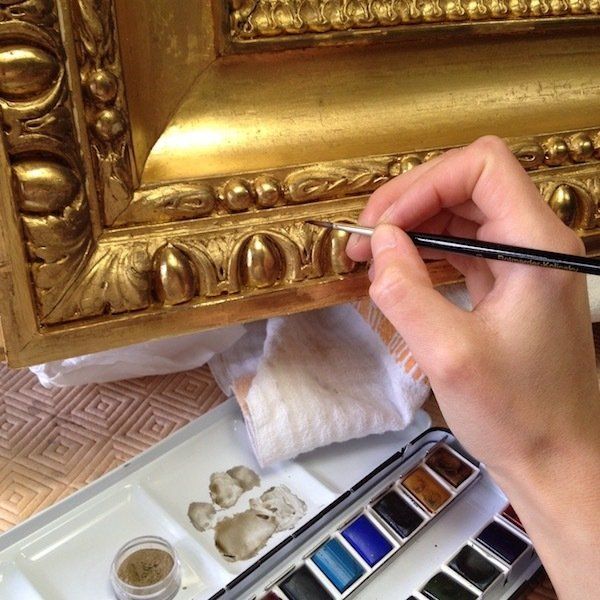 Elvire Cagnat - Restauration de tableaux, dorure, copie