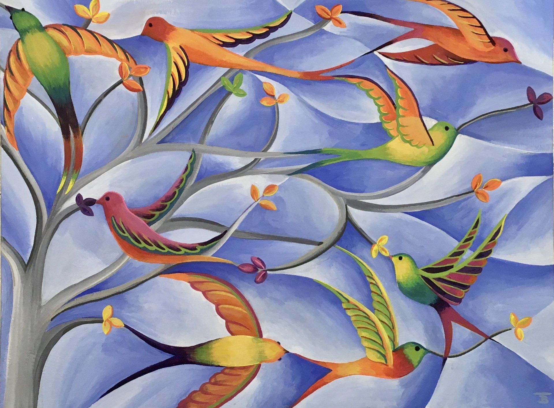 Tiffany Budd | Fine Art | Fractured | Floral | Commissions