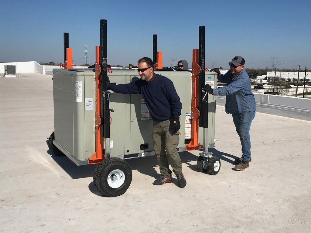 HVAC Rooftop Unit Lift / The RTU-2500 Lift System