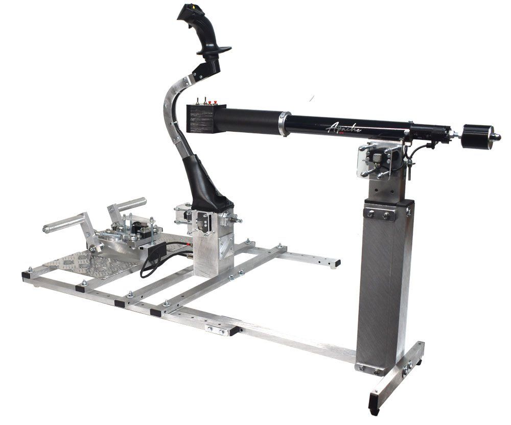 Apache V2, joystick for helicopter simulator