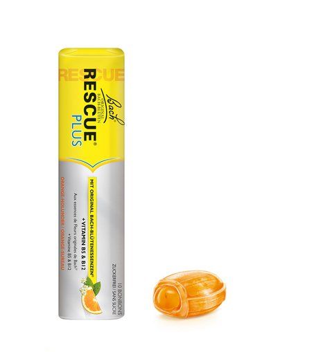 Bach® RESCUE® PLUS Bonbons | + Vitamin B5 & Vitamin B12